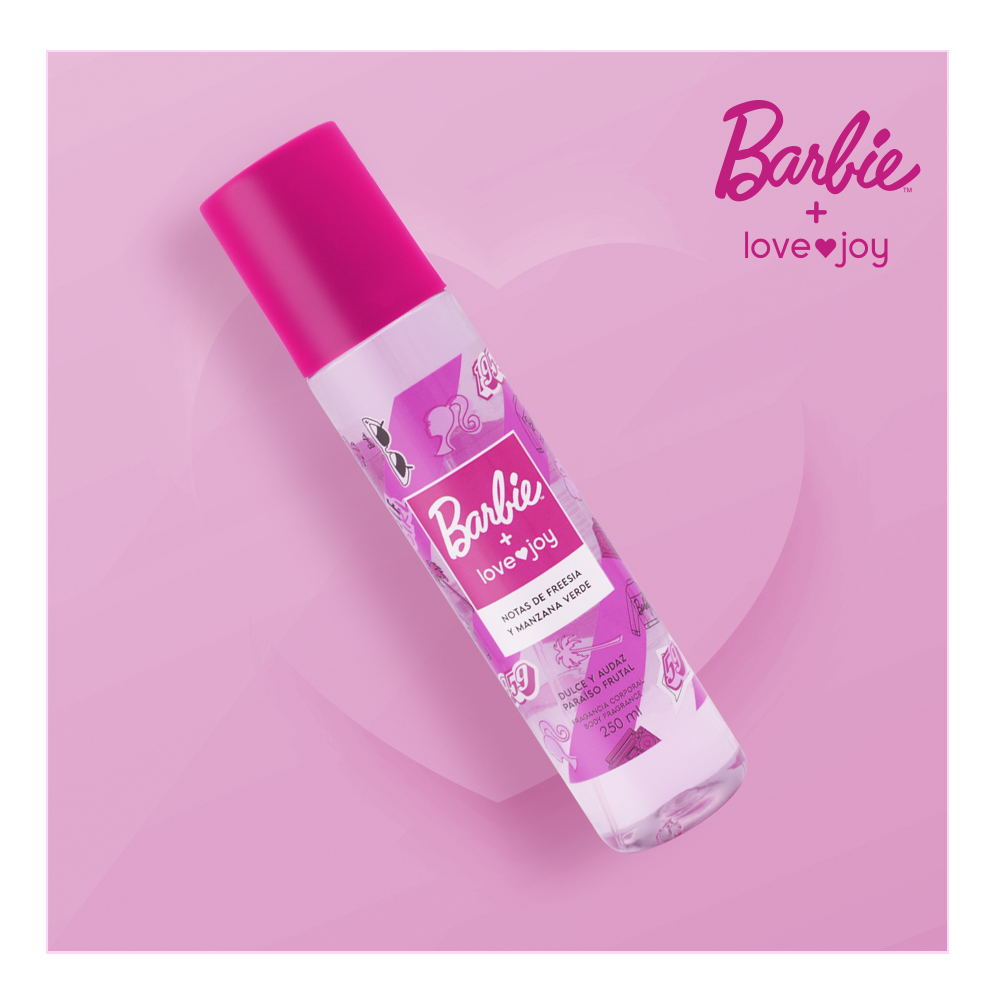 Fragancia Corporal Bioscents Barbie Love Joy 250 ml | DelSol