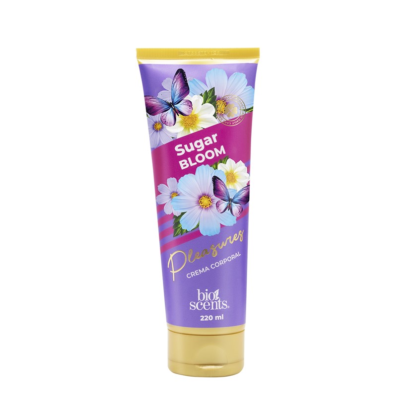 Crema Corporal Bioscents Pleasures Sugar Bloom 220 ml | DelSol