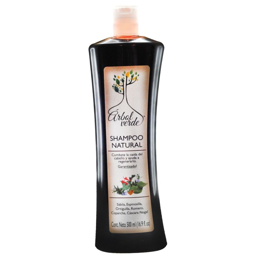 Shampoo Natural Árbol Verde AnticaÍda 500 ml | DelSol
