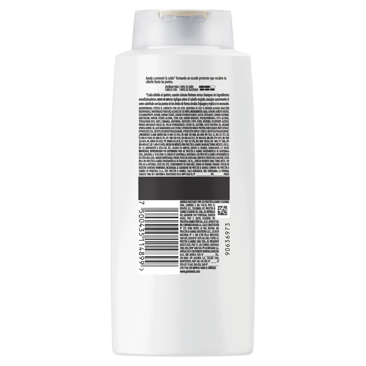 Shampoo Pantene Pro-V Control Caída 700 ml | DelSol