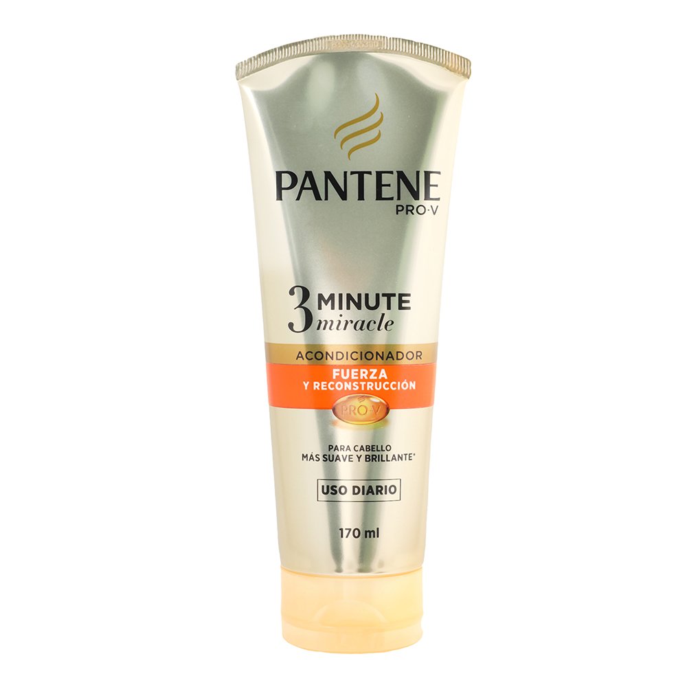 Acondicionador Pantene Fuerza y Reconstrucción 3 Minute Miracle 170ml | DelSol