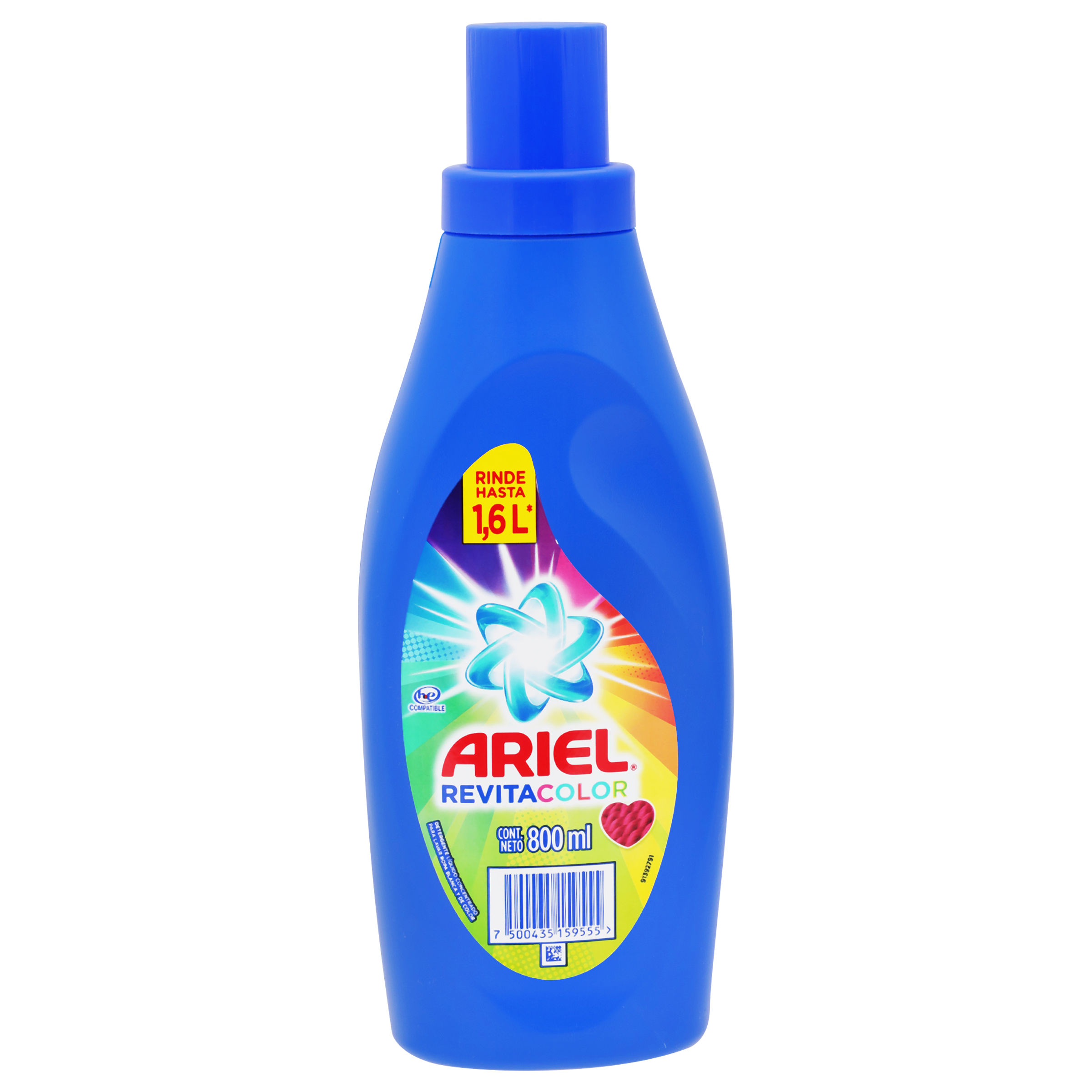 Detergente Líquido Revitacolor Ariel 800ml | DelSol