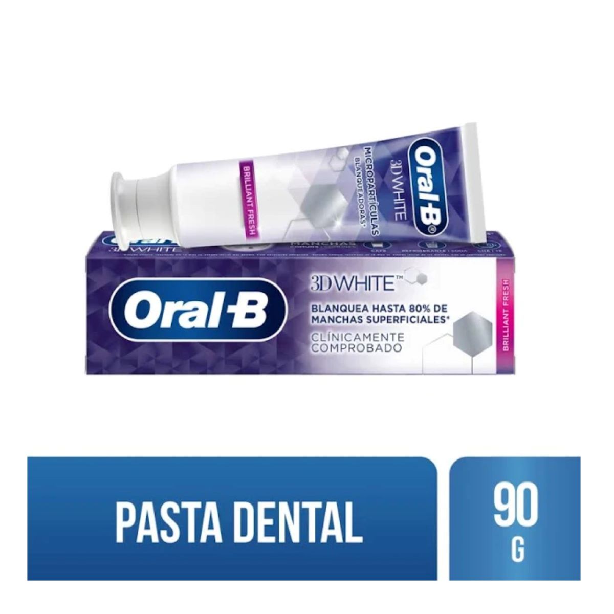 Pasta Dental Oral B 3D White Brilliant Fresh 67 ml | DelSol