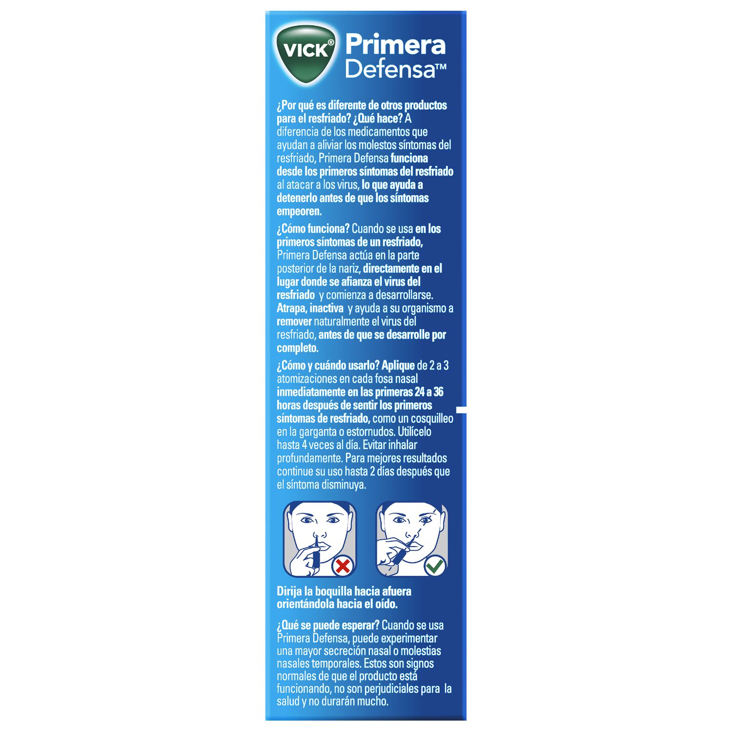 Solución Nasal Vick Primera Defensa 15 ml | DelSol