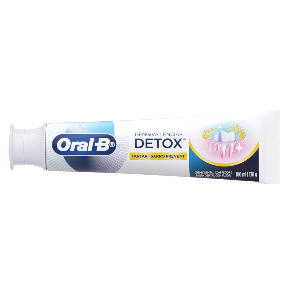 Pasta Dental Oral B Gengiva Detox Encías 130 g | DelSol
