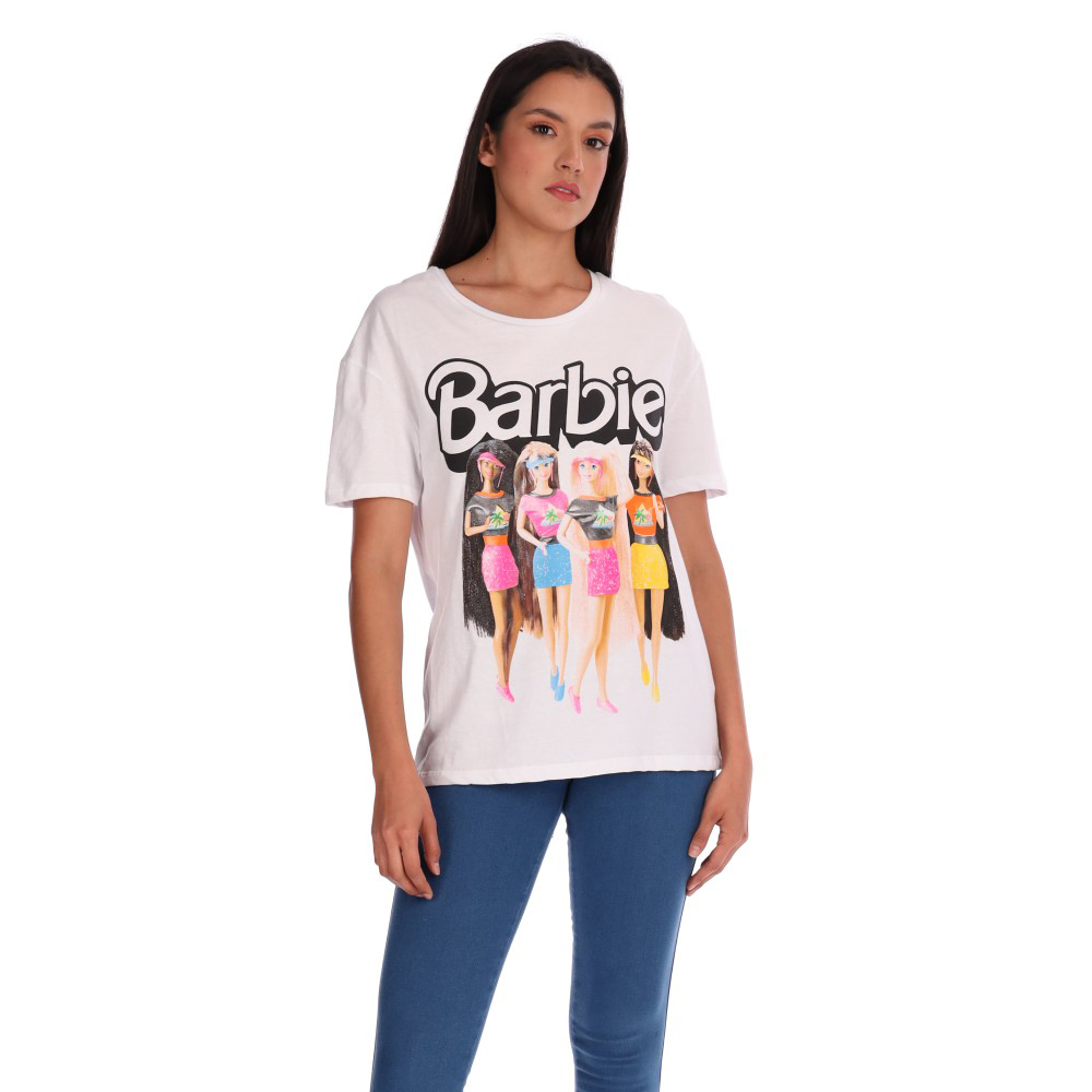 Playera Barbie Mujer Con Estampado Frontal | DelSol