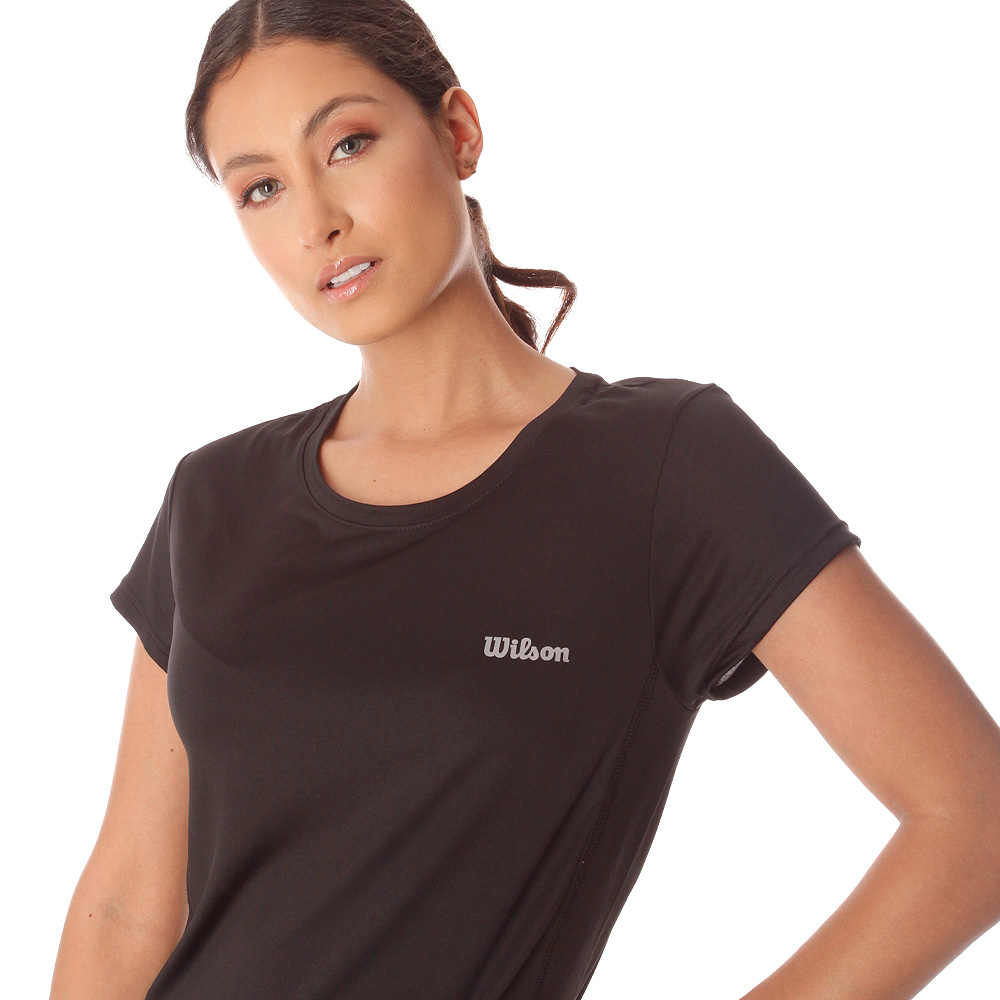 Playera Deportiva Wilson Mujer Ultra Light Manga Corta | DelSol