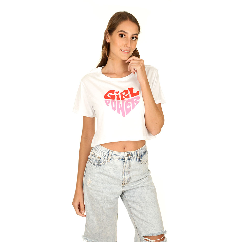 Top Red Sky Mujer Estampado Frontal | DelSol