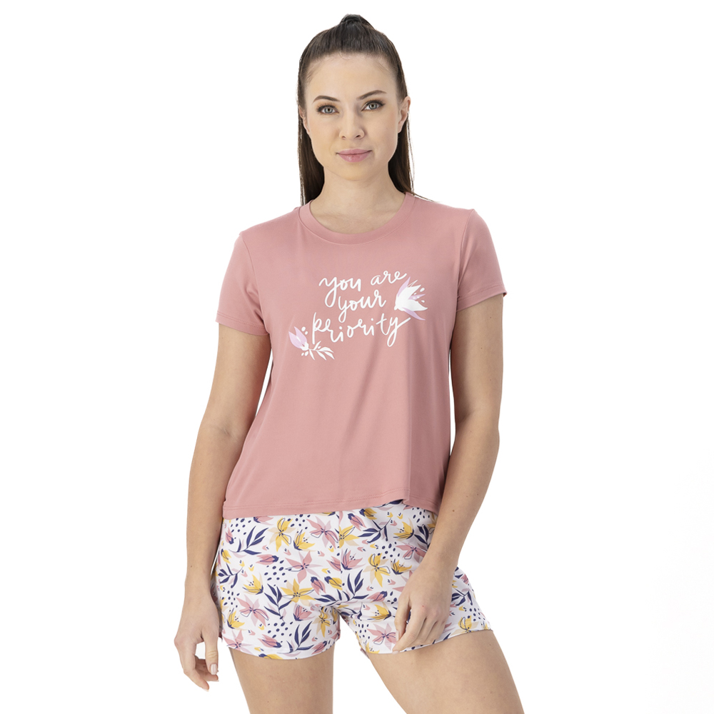 Pijama Mon Amour Mujer Con Diseño You Are Your Priority | DelSol