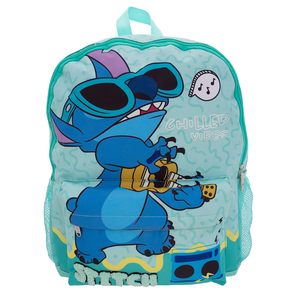 Mochila Primaria Ruz Pixar Stitch Chilled Vibes Azul | DelSol