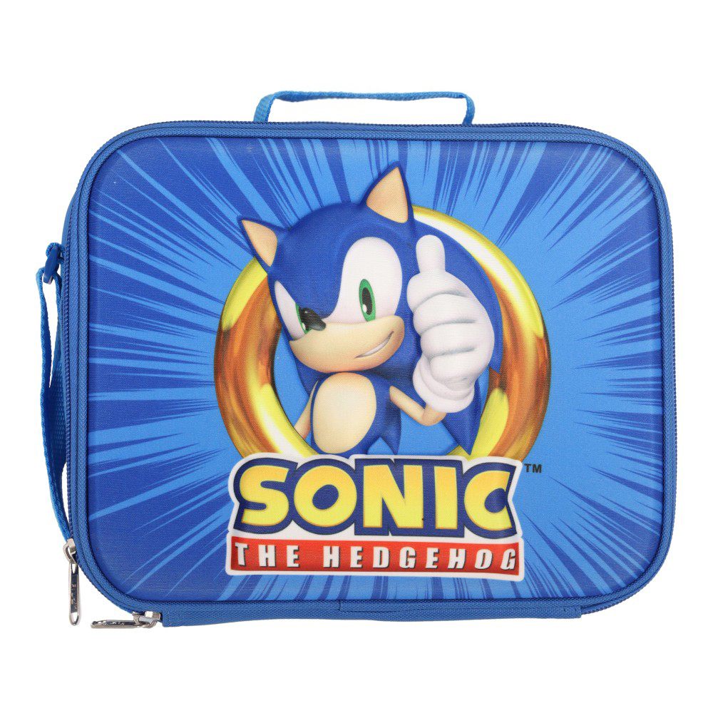 Lonchera Rectangular Ruz Sonic The Hedgehog Azul | DelSol