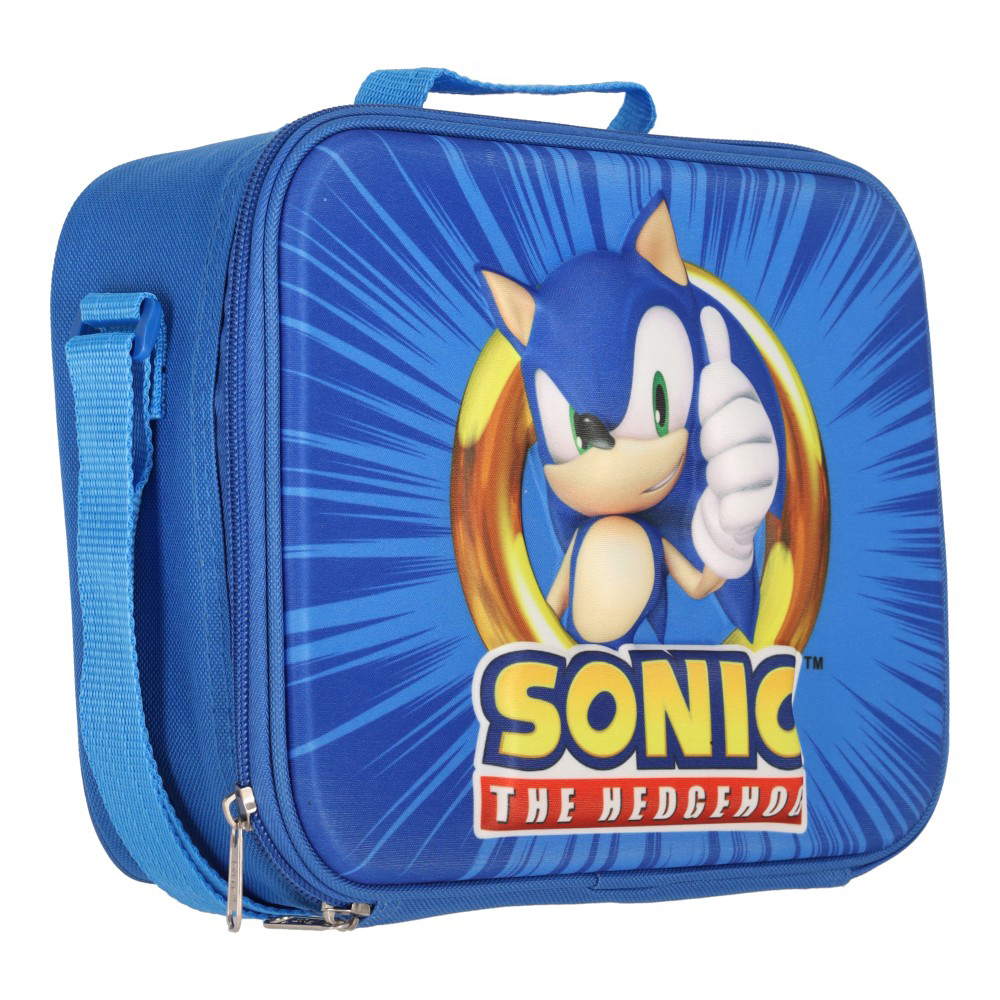 Lonchera Rectangular Ruz Sonic The Hedgehog Azul | DelSol