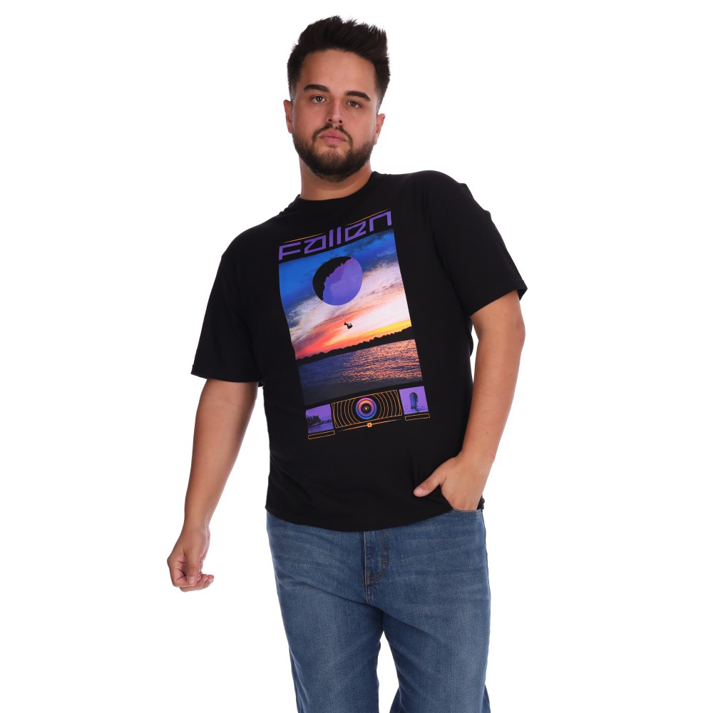 Playera Hummo Hombre Estampado Fallen | DelSol