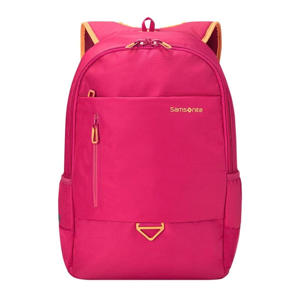 Mochila Samsonite Rock Rosa con Naranja | DelSol