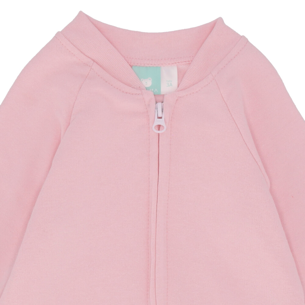 Sudadera Baby Optima Bebé Lisa Con Cierre Frontal | DelSol