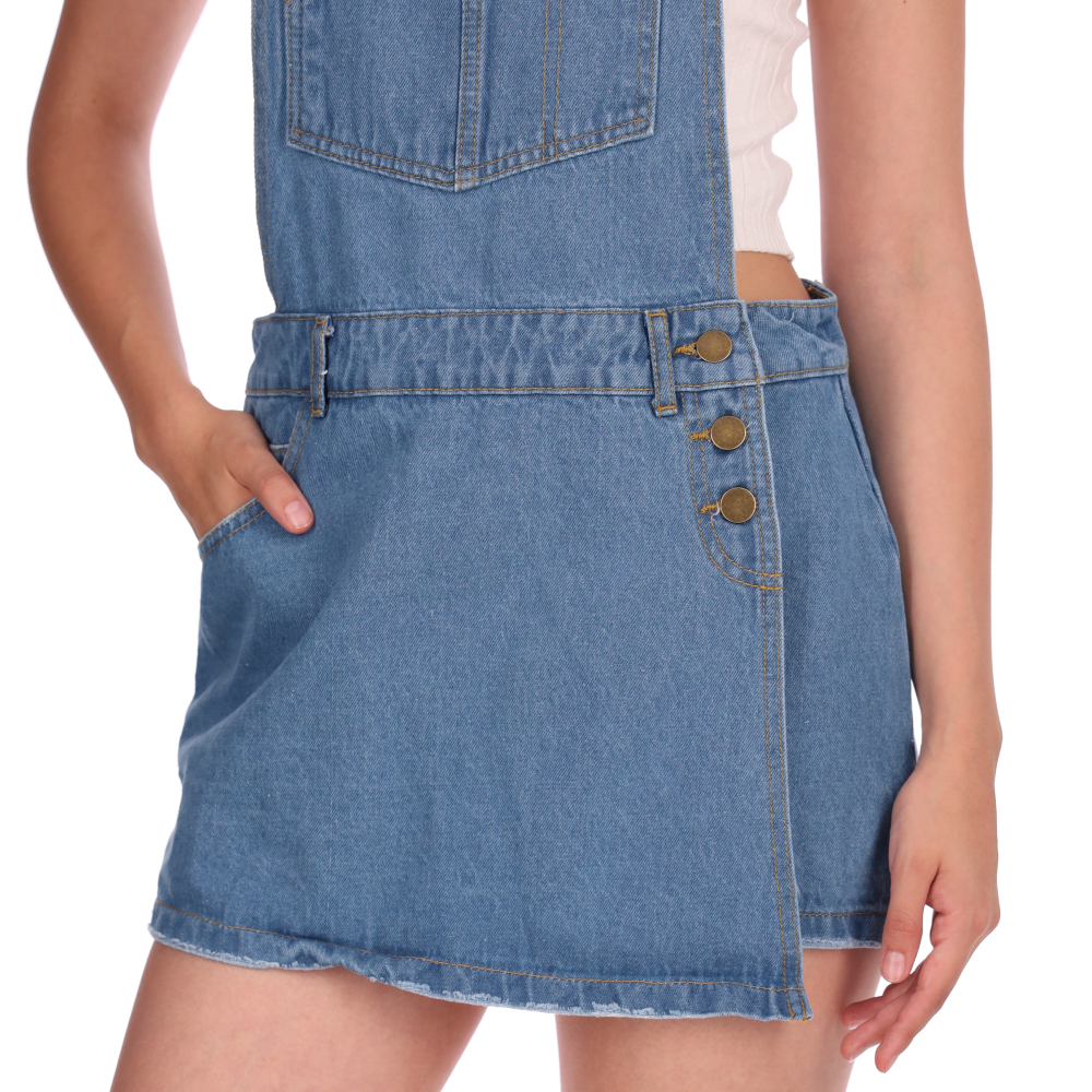 Overol Red Sky Mujer Juvenil Diseño Falda Short | DelSol