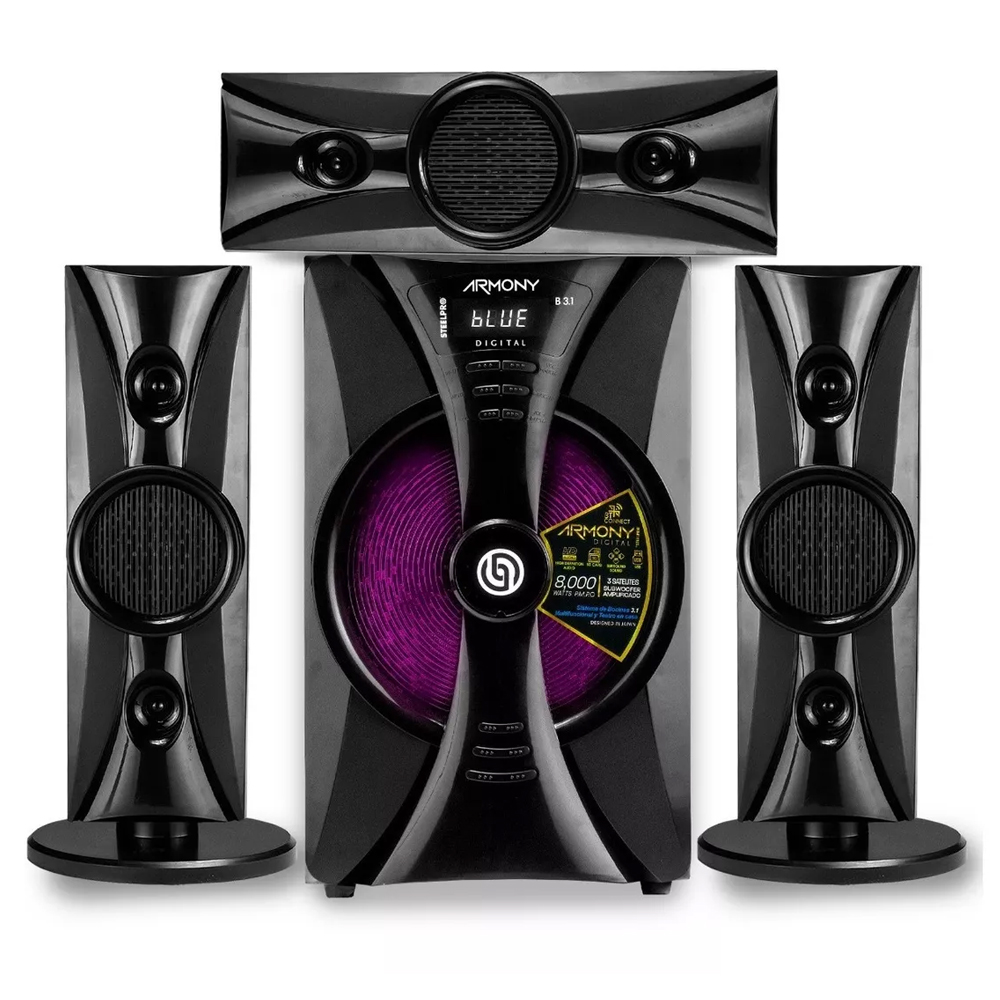 Minicomponente Home Theater Steelpro Armony b3.1 | DelSol