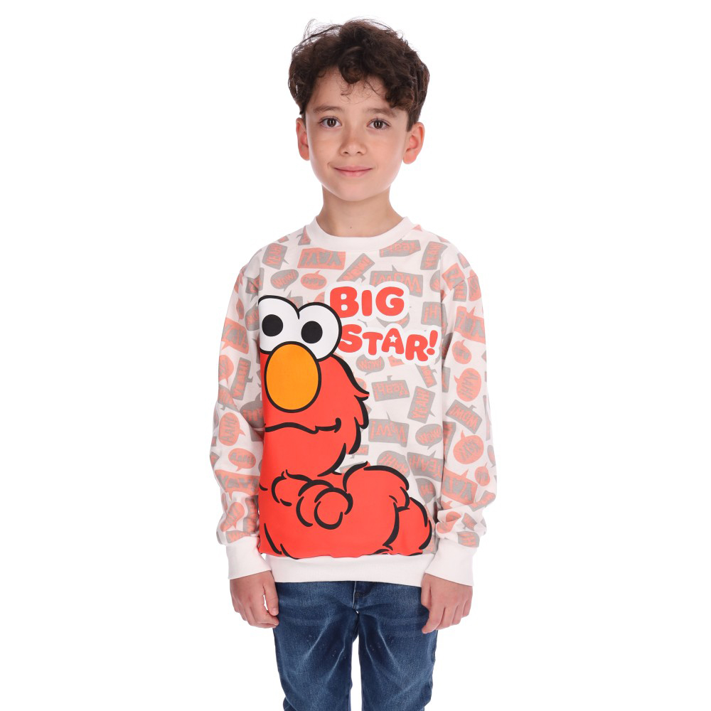 Sudadera Plaza Sésamo Niño Diseño Elmo Big Star Full Print | DelSol