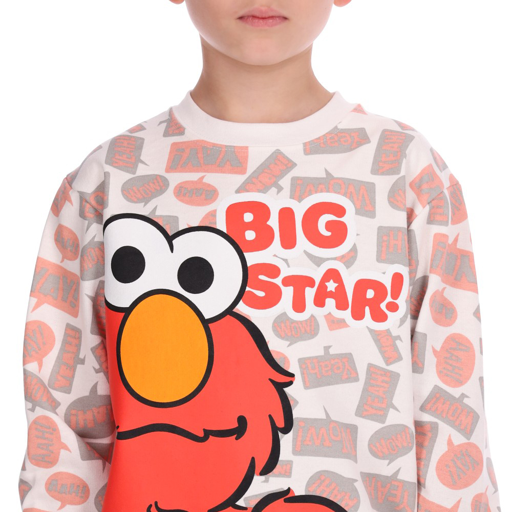 Sudadera Plaza Sésamo Niño Diseño Elmo Big Star Full Print | DelSol