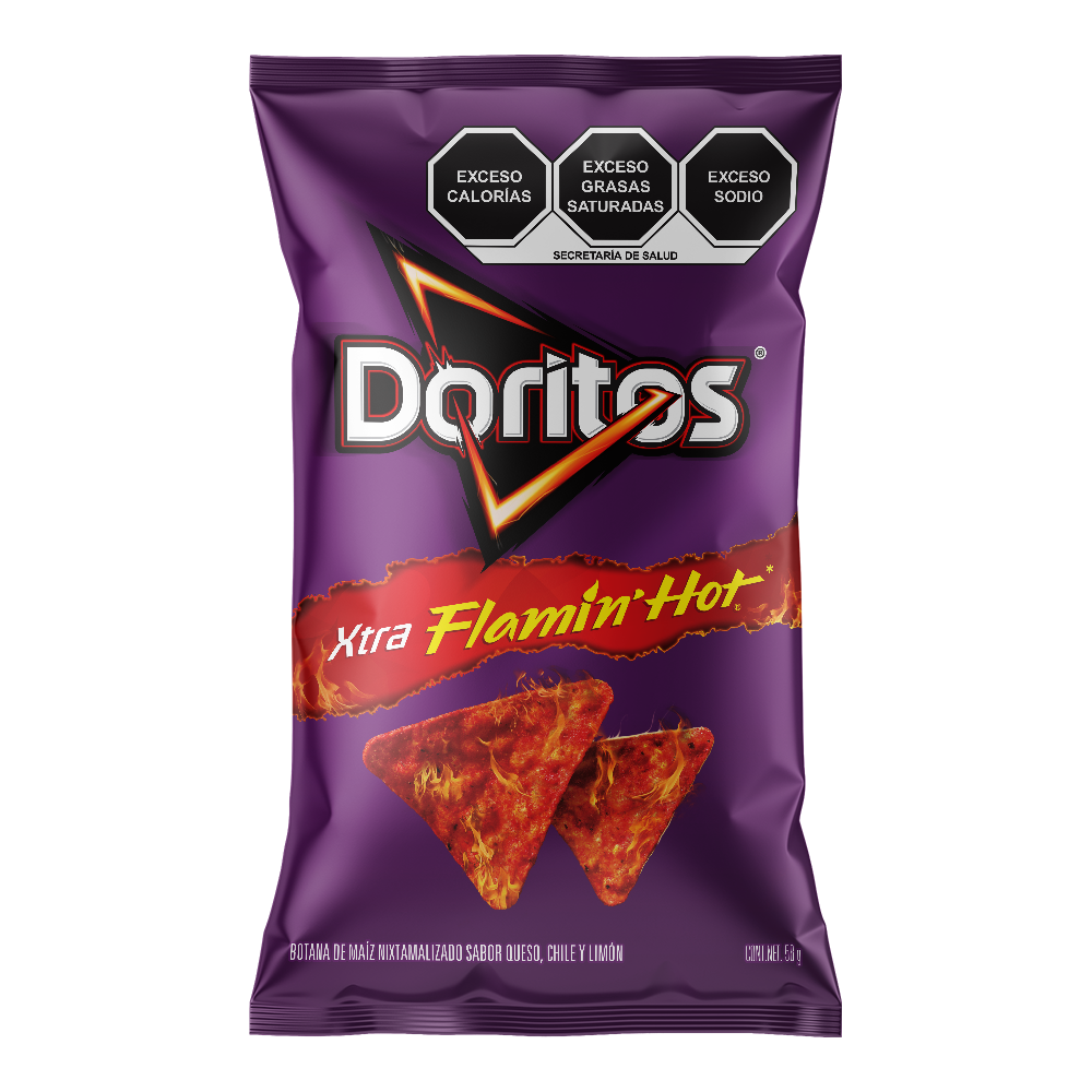 Botana Doritos Flamin Hot 62 g | DelSol