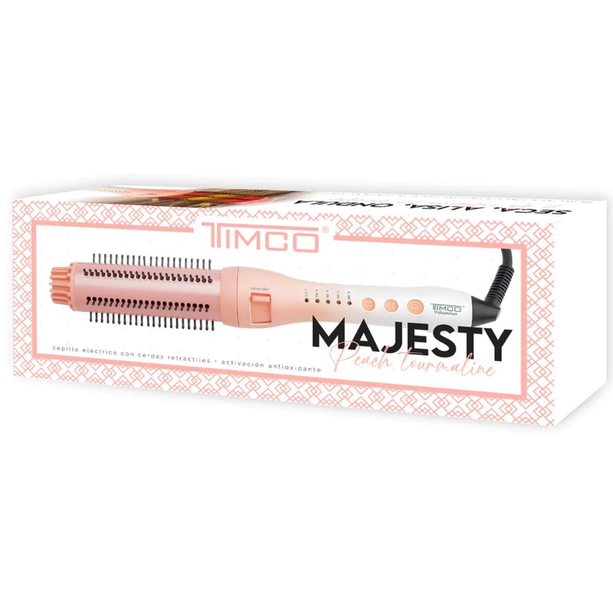 Cepillo Eléctrico Timco Tourmalina Majesty Peach Tourmaline CEF228 | DelSol