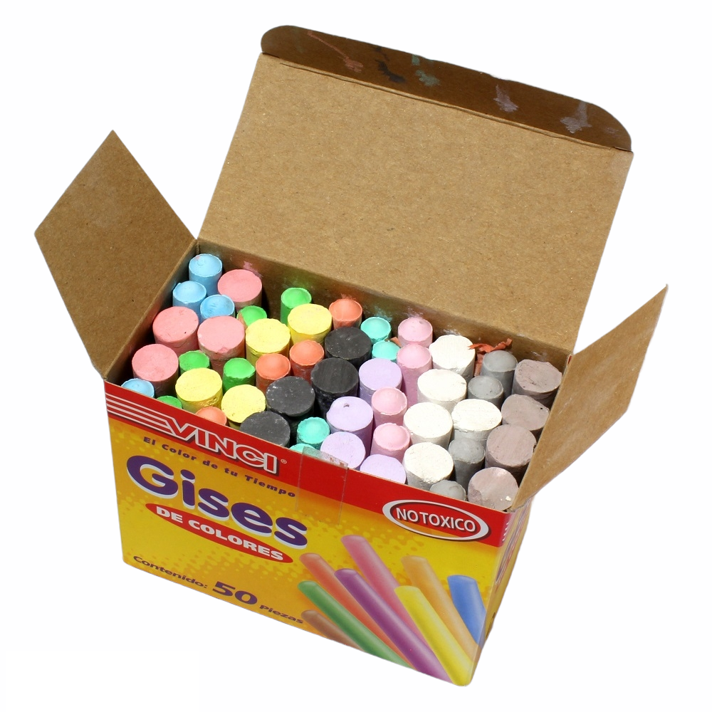 Gises Vinci Multicolor 50 Piezas | DelSol