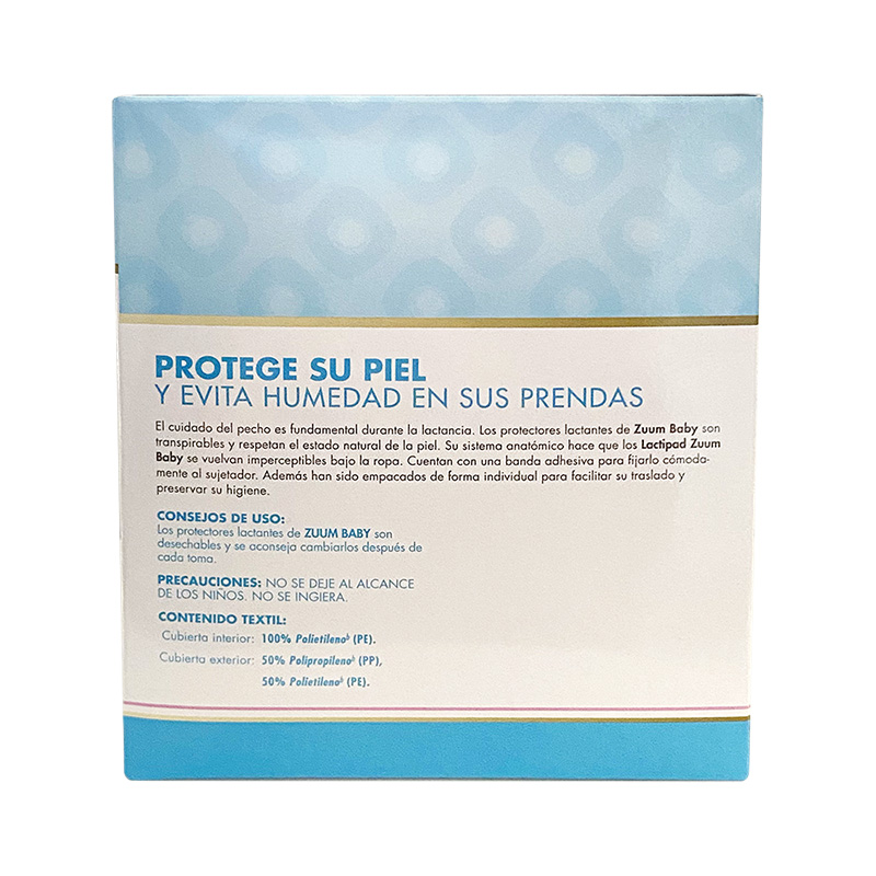 Protector de Lactancia Zuum Baby 60 Piezas | DelSol