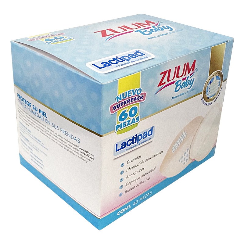 Protector de Lactancia Zuum Baby 60 Piezas | DelSol