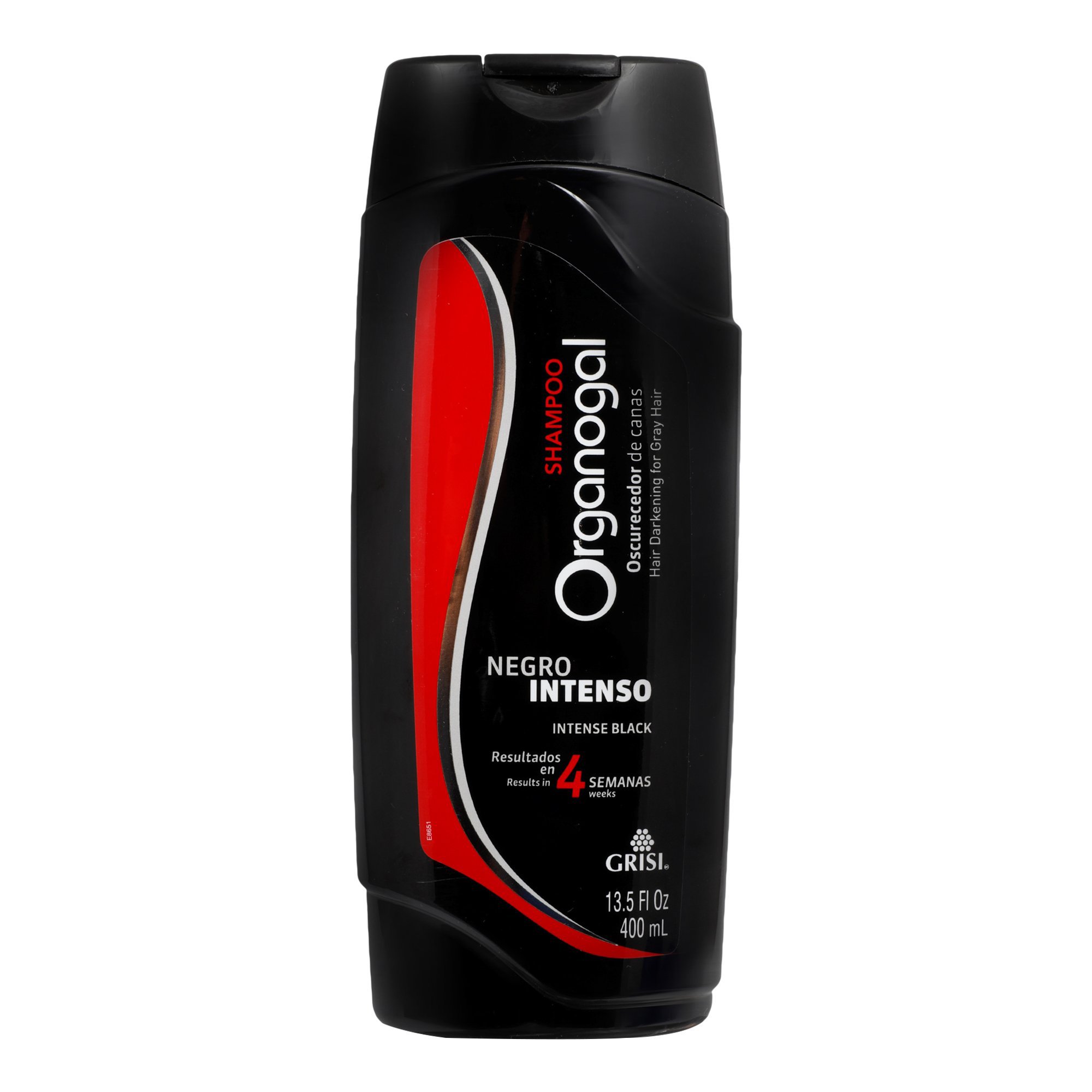 Shampoo Organogal Negro Intenso 400 ml | DelSol