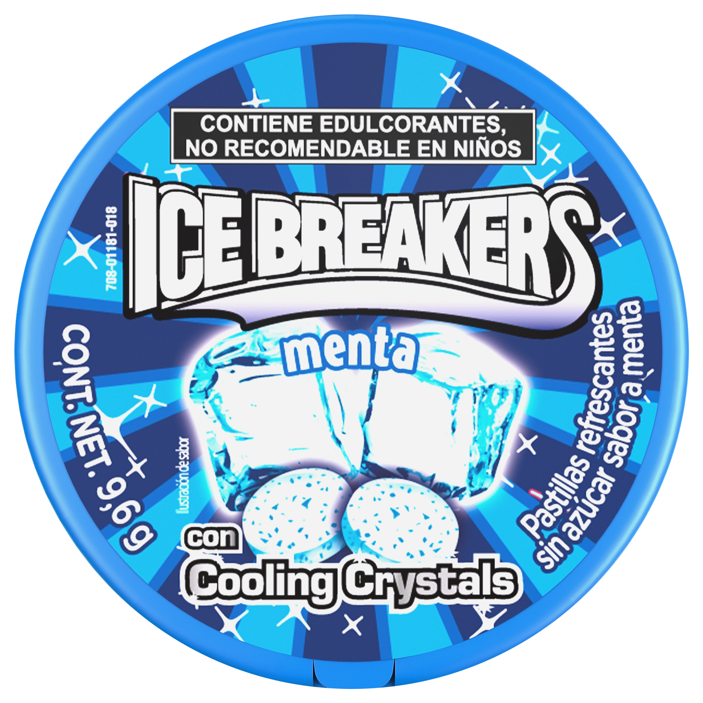 Pastillas Ice Breakers Menta 9.6 g | DelSol