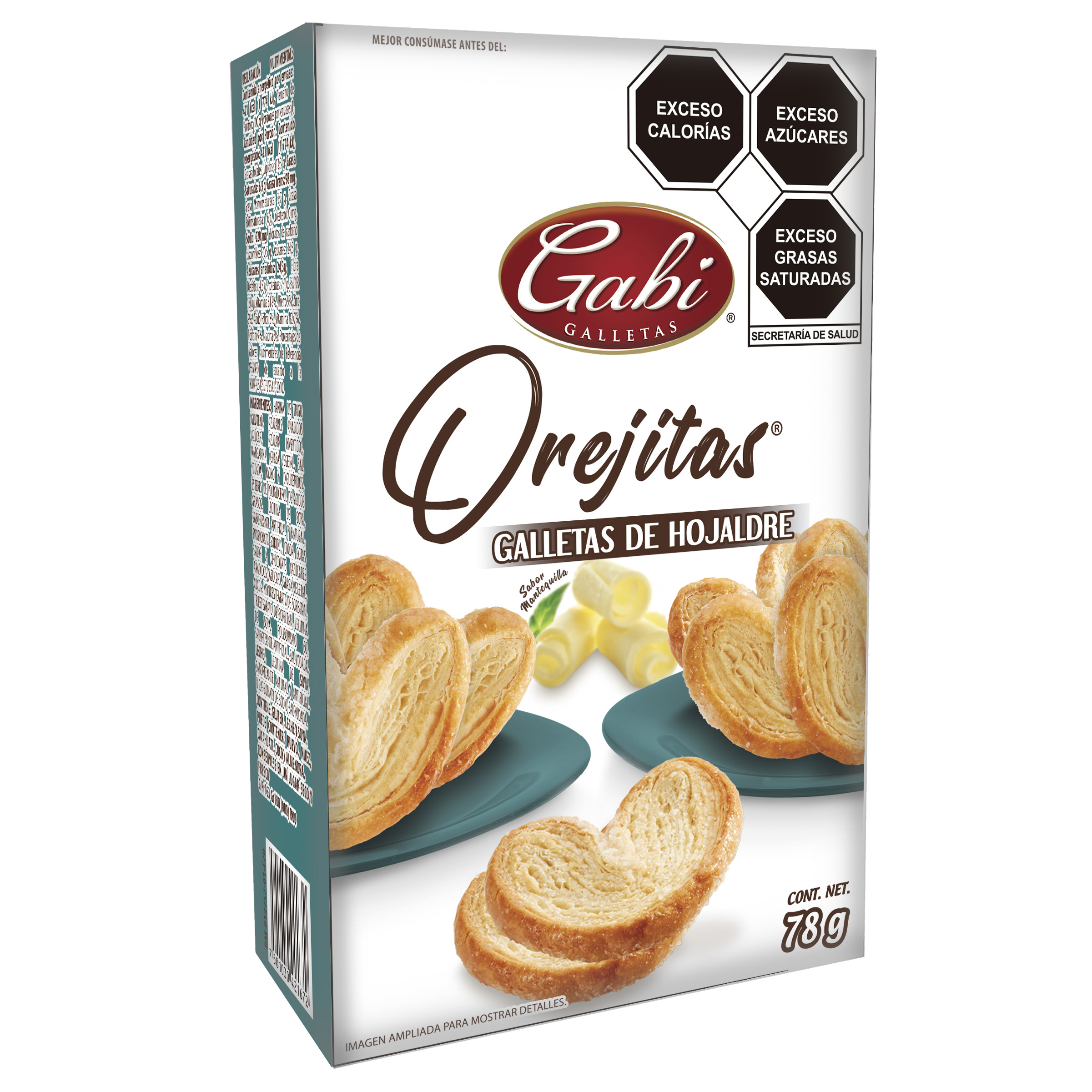 Galletas Gabi Orejitas 78g | DelSol