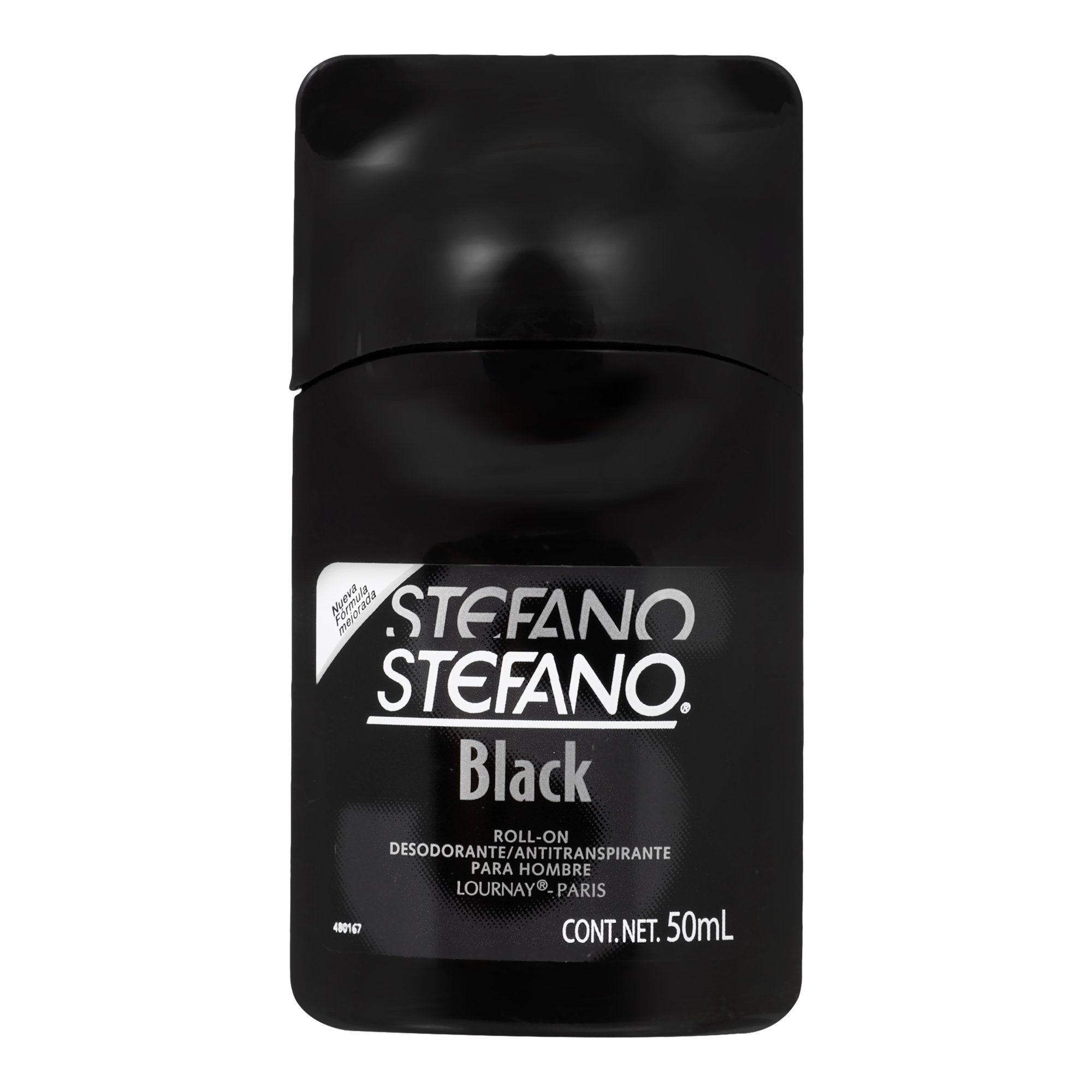 Desodorante Roll-On Stefano Black 50 ml | DelSol