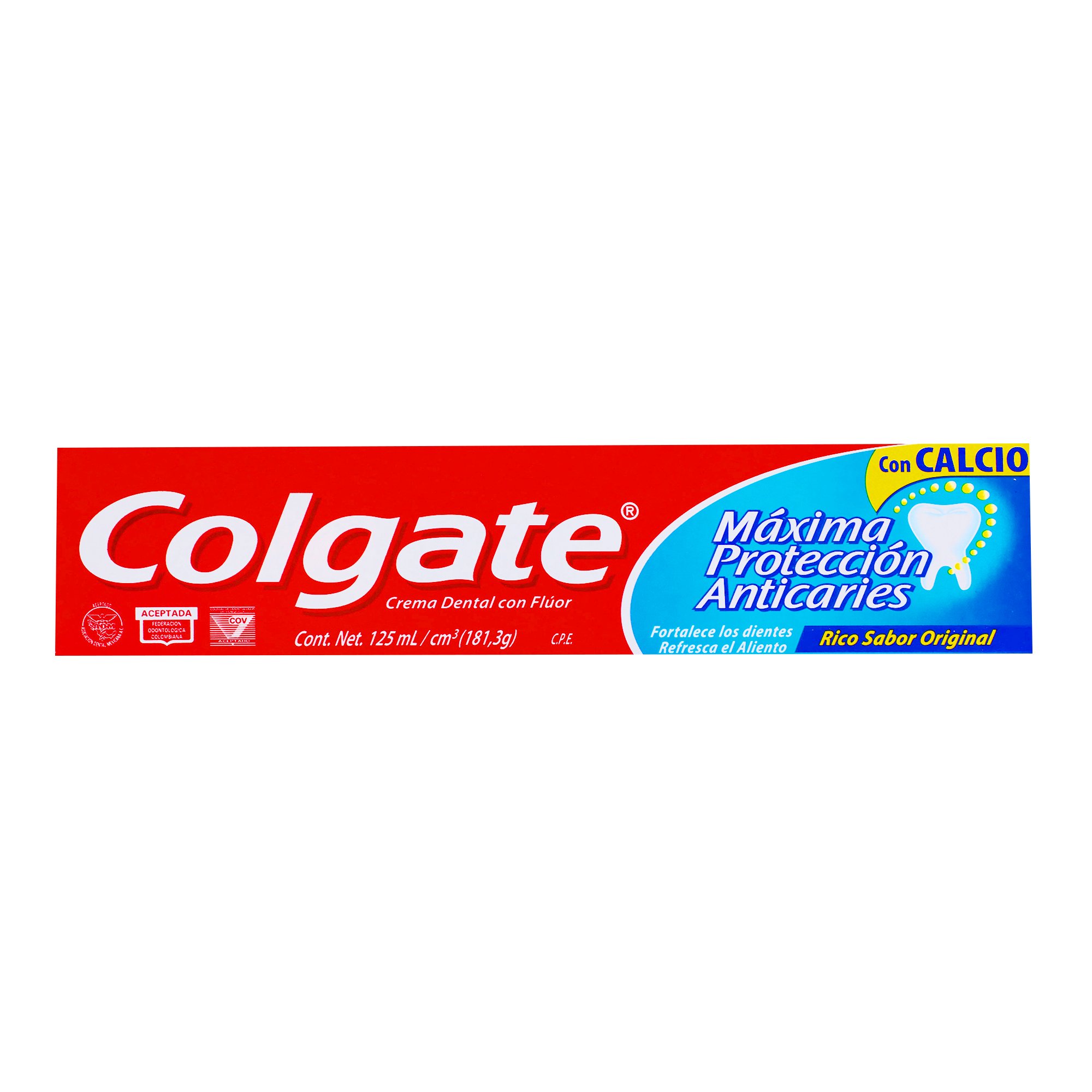 Pasta Dental Colgate Máxima Protección Anticaries 125 ml | DelSol