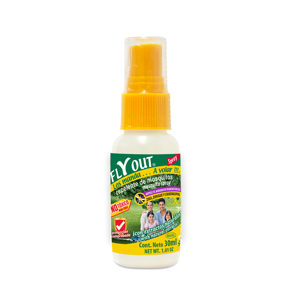Repelente de Insectos Spray Fly Out 30 ml | DelSol
