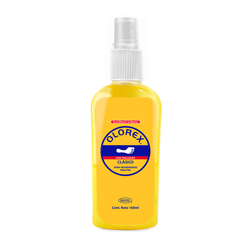 Spray Desodorante para Pies Olorex con Triclosán 160 ml | DelSol