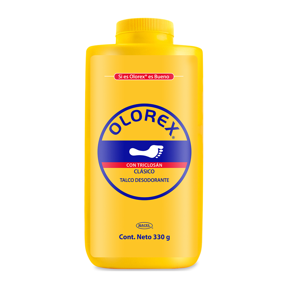 Talco Desodorante para Pies Olorex Clásico 330 g | DelSol