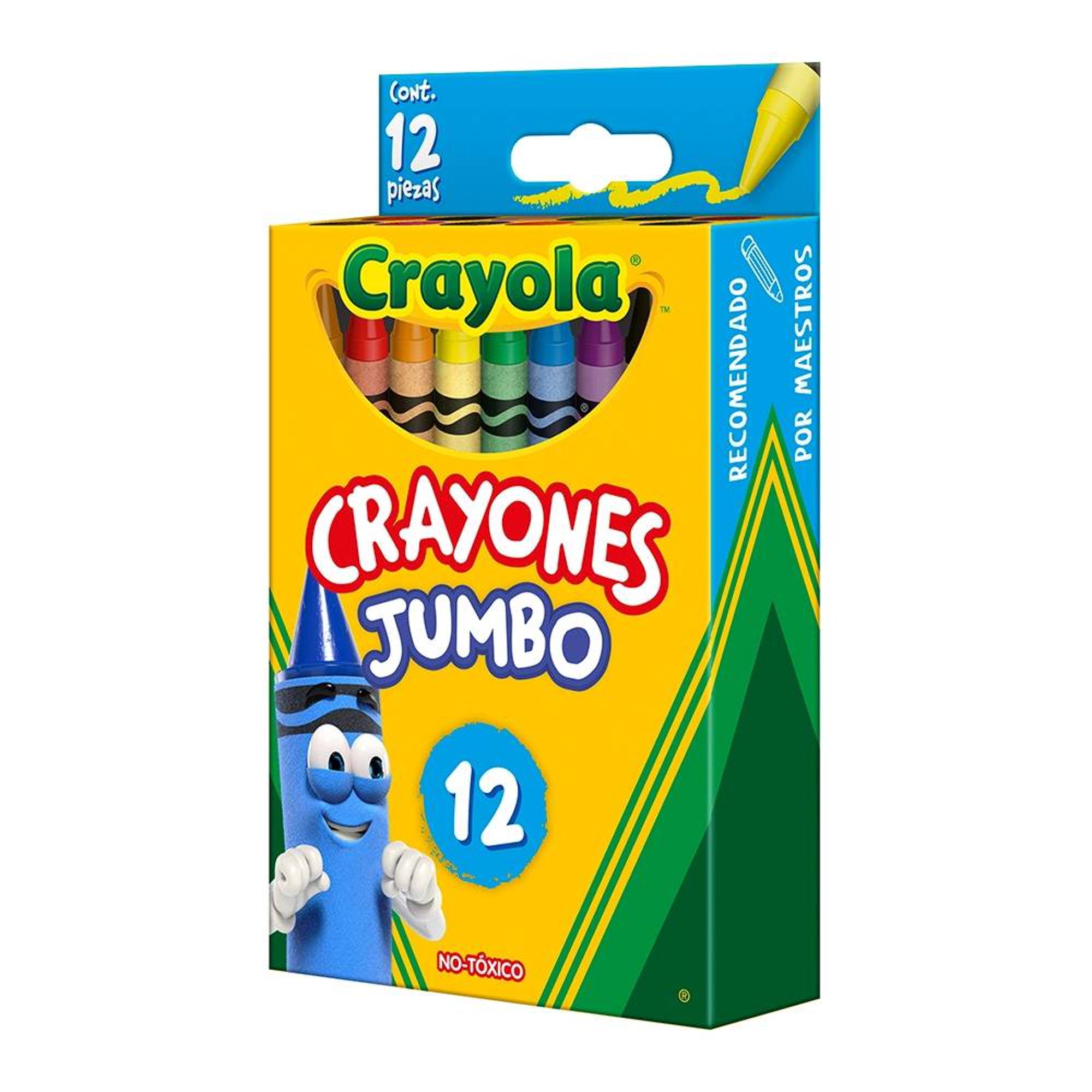 Crayones Jumbo Crayola 12 Piezas | DelSol