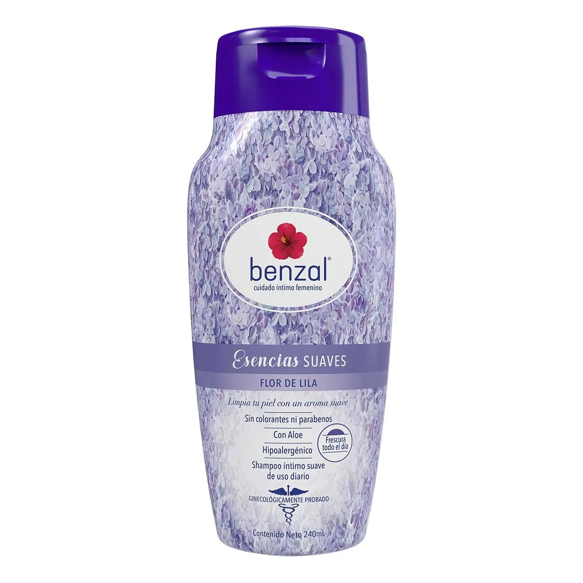 Shampoo Íntimo Benzal Flor de Lila 240 ml | DelSol