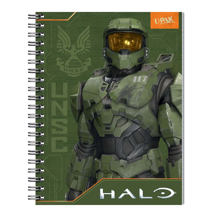 Cuaderno 100 Hojas Raya Halo Infinite | DelSol