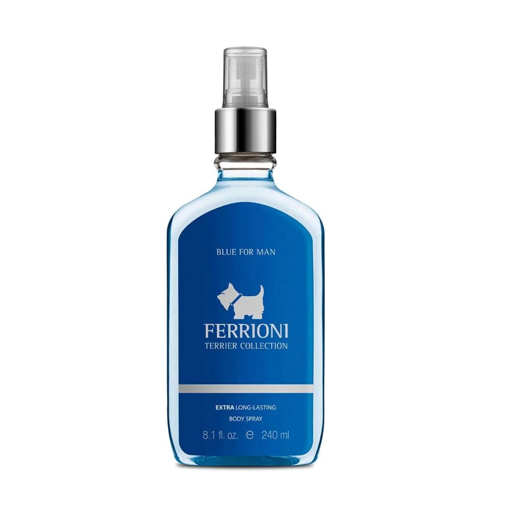 Spray Corporal Ferrioni Blue 240 ml | DelSol