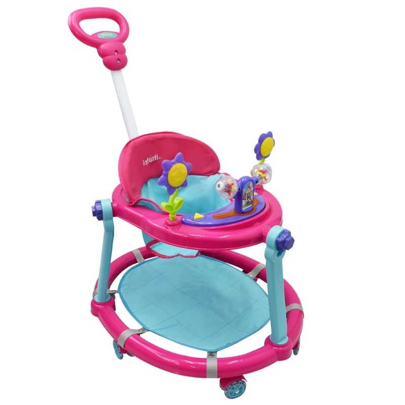 Andadera Infanti Picnic Rosa | DelSol
