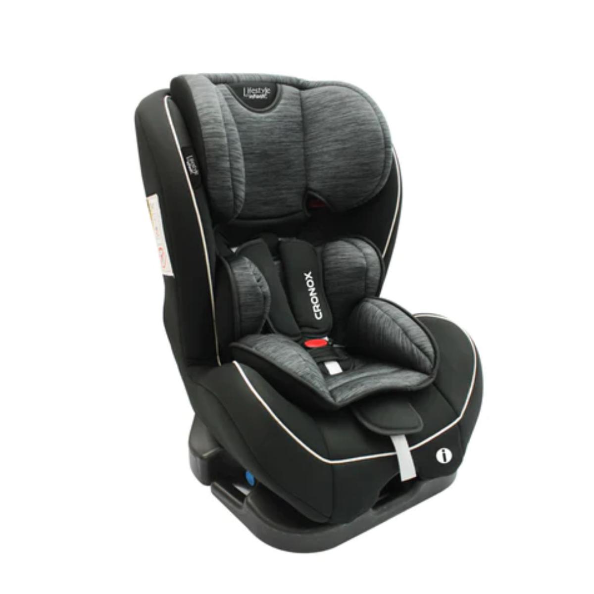 Autoasiento con Base Infanti Lifestyle Cronox Gris | DelSol