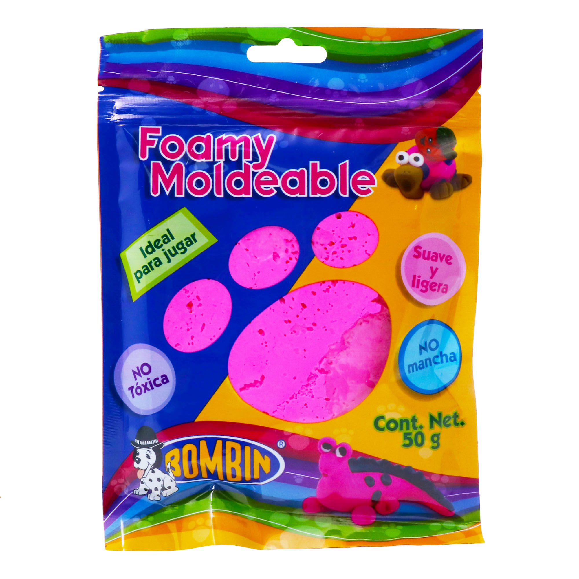 Foamy Moldeable Rosa 50grs | DelSol