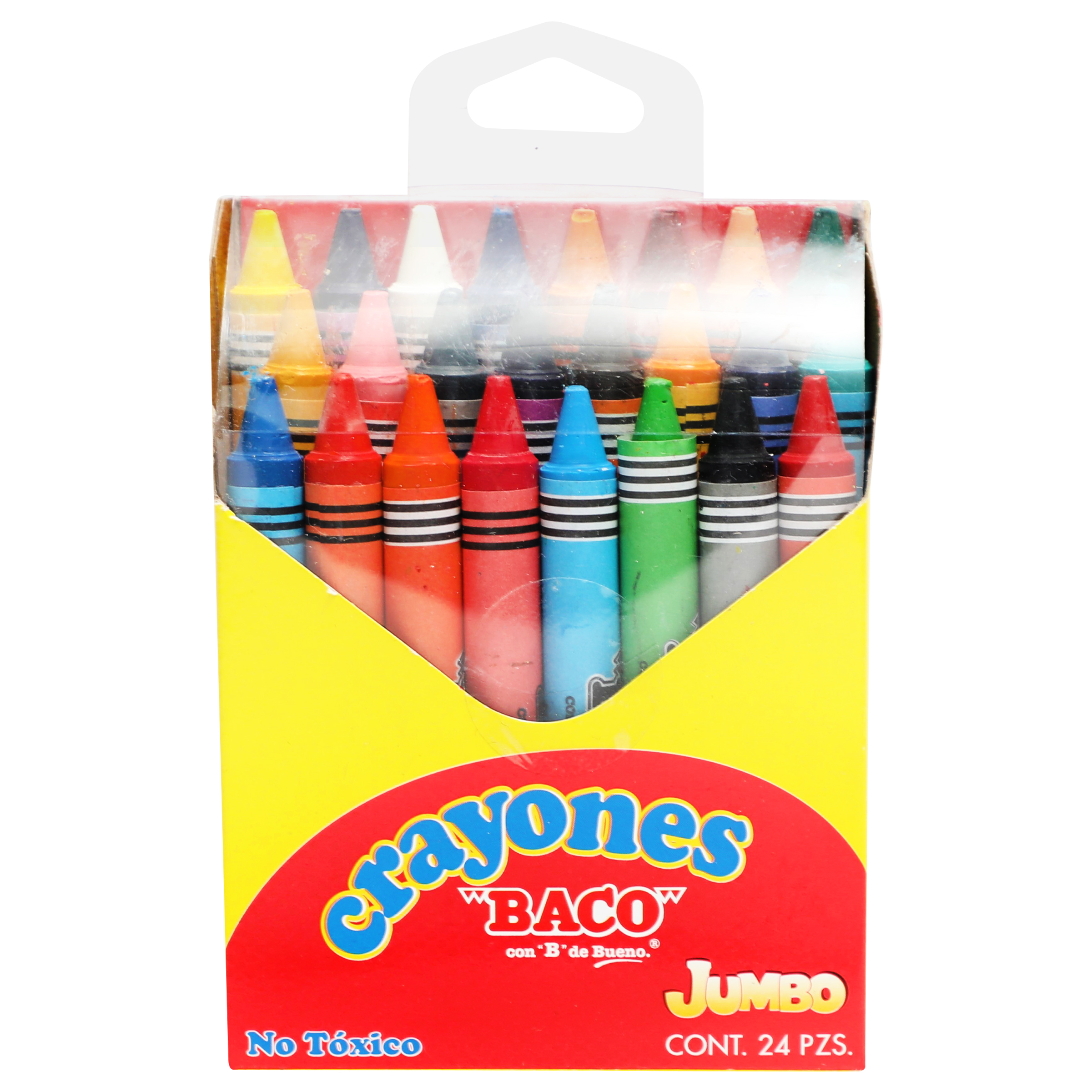 Crayones Jumbo Baco 24 Piezas | DelSol