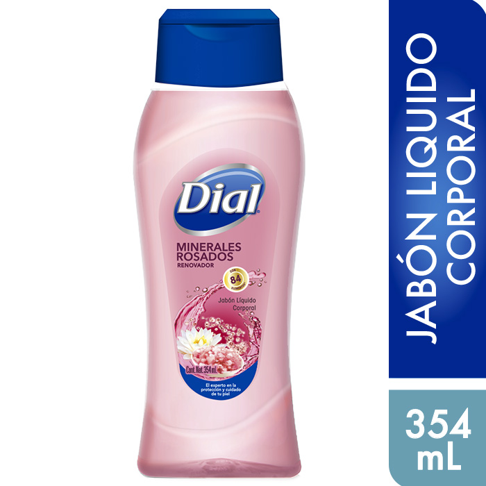 Jabón Líquido Corporal Dial Minerales Rosados 354 ml | DelSol