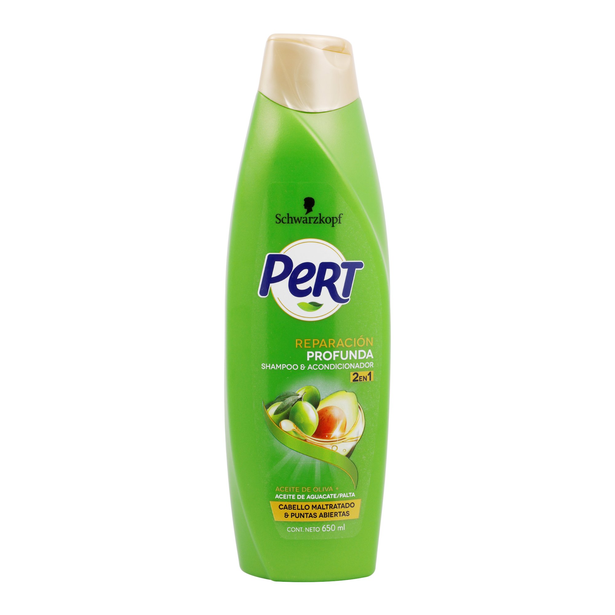 Shampoo 2 en 1 Pert Reparación Profunda 650 ml | DelSol