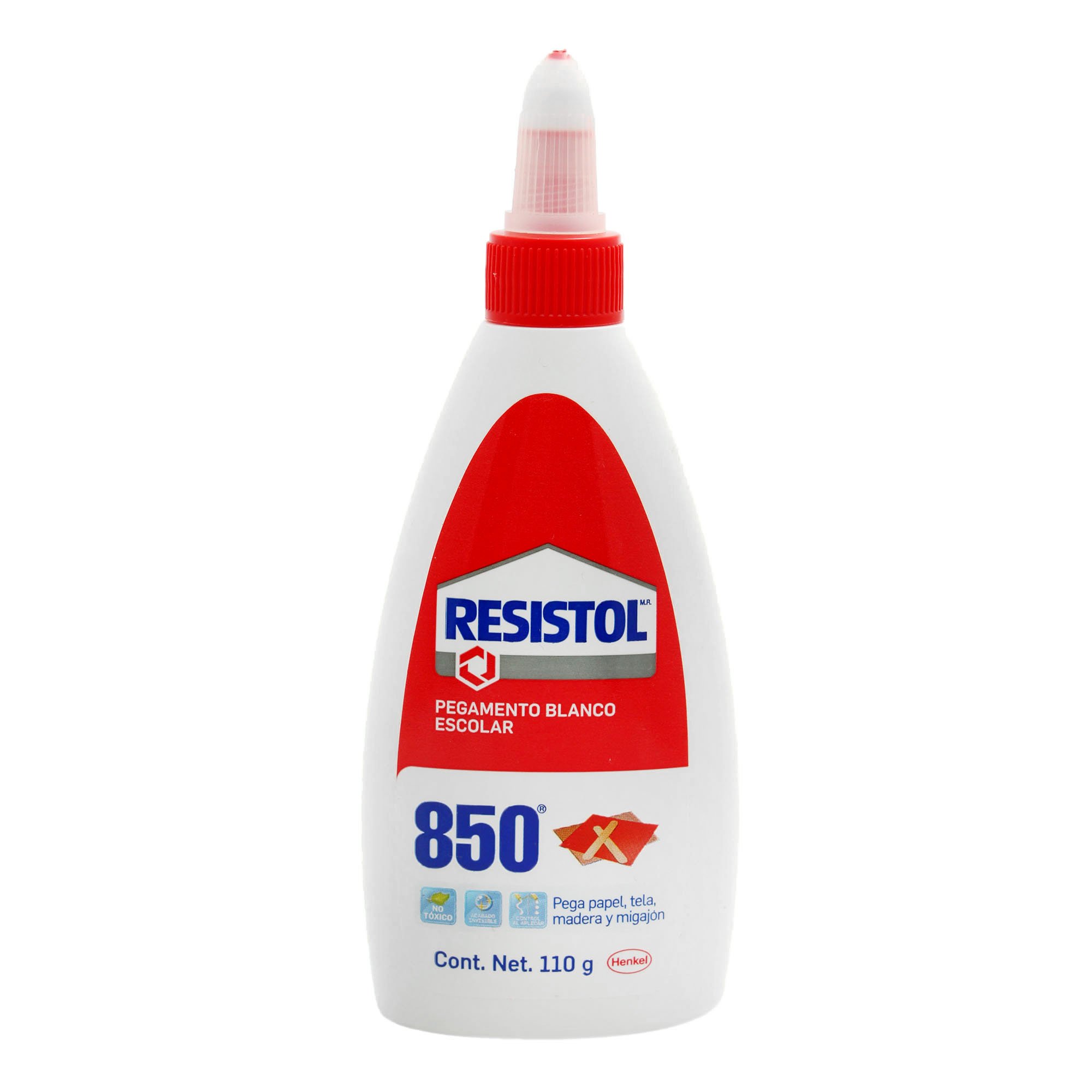 Pegamento Blanco Escolar Resistol 850 110 g | DelSol