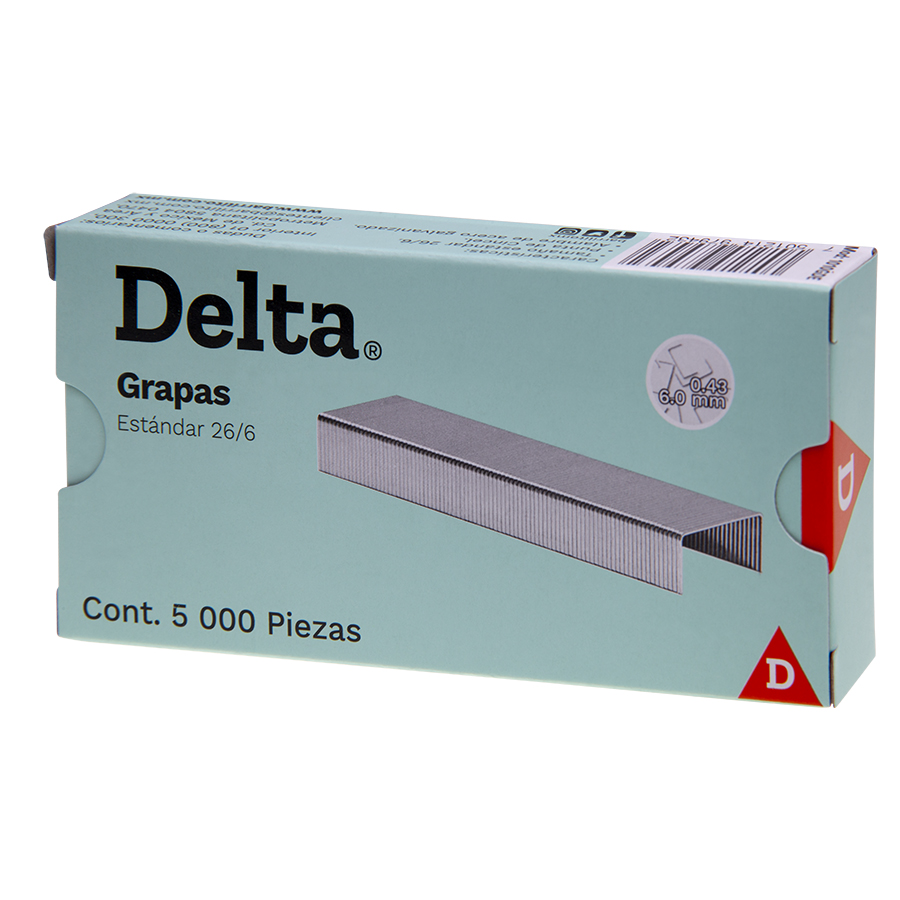 Grapa Estandar Caja Con 5000 Piezas Delta | DelSol