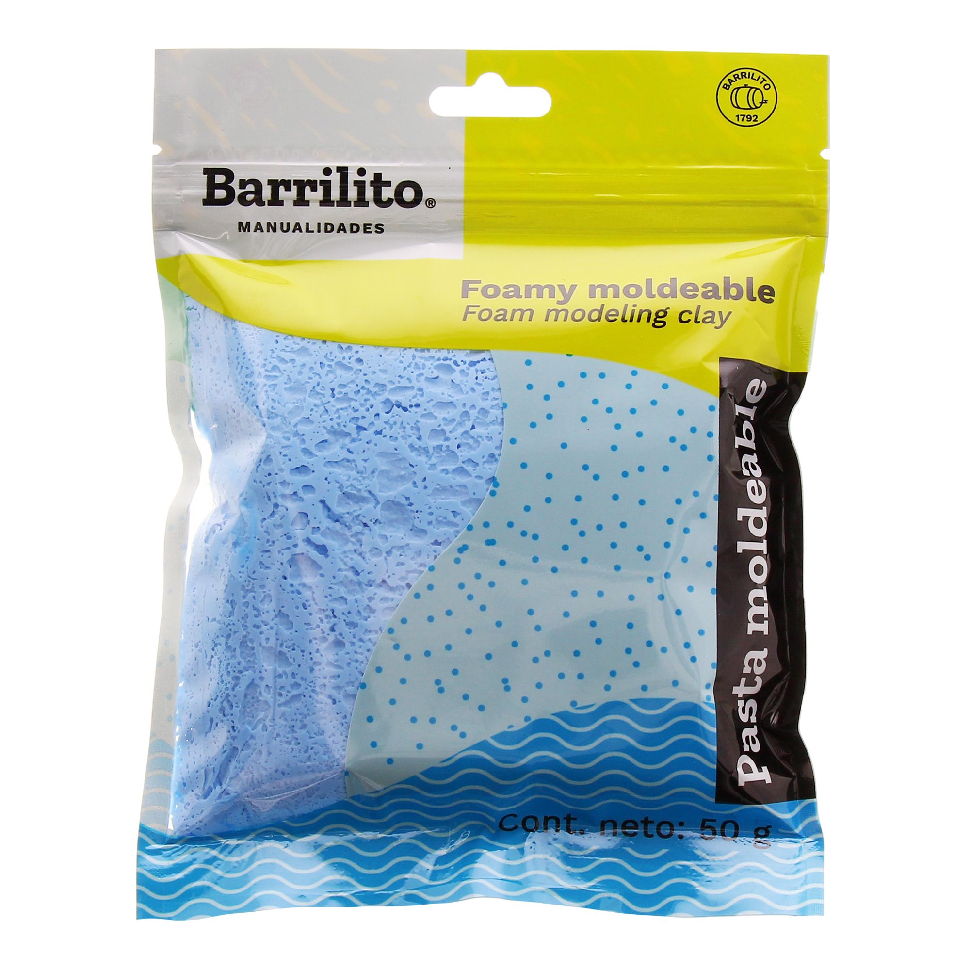 Foamy Moldeable Azul Cielo 50grs | DelSol