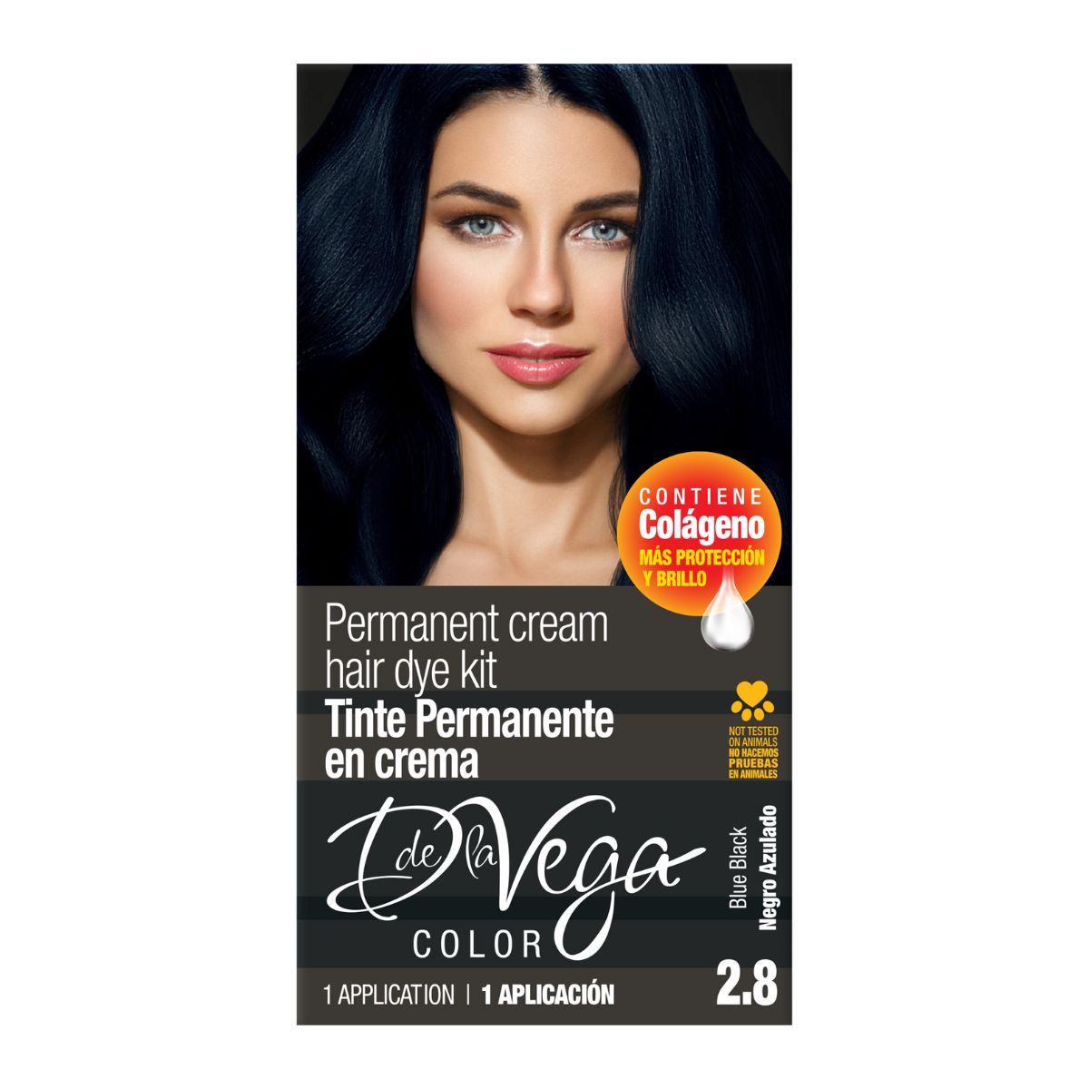 Tinte en Crema D de La Vega 2.8 Negro Azulado | DelSol